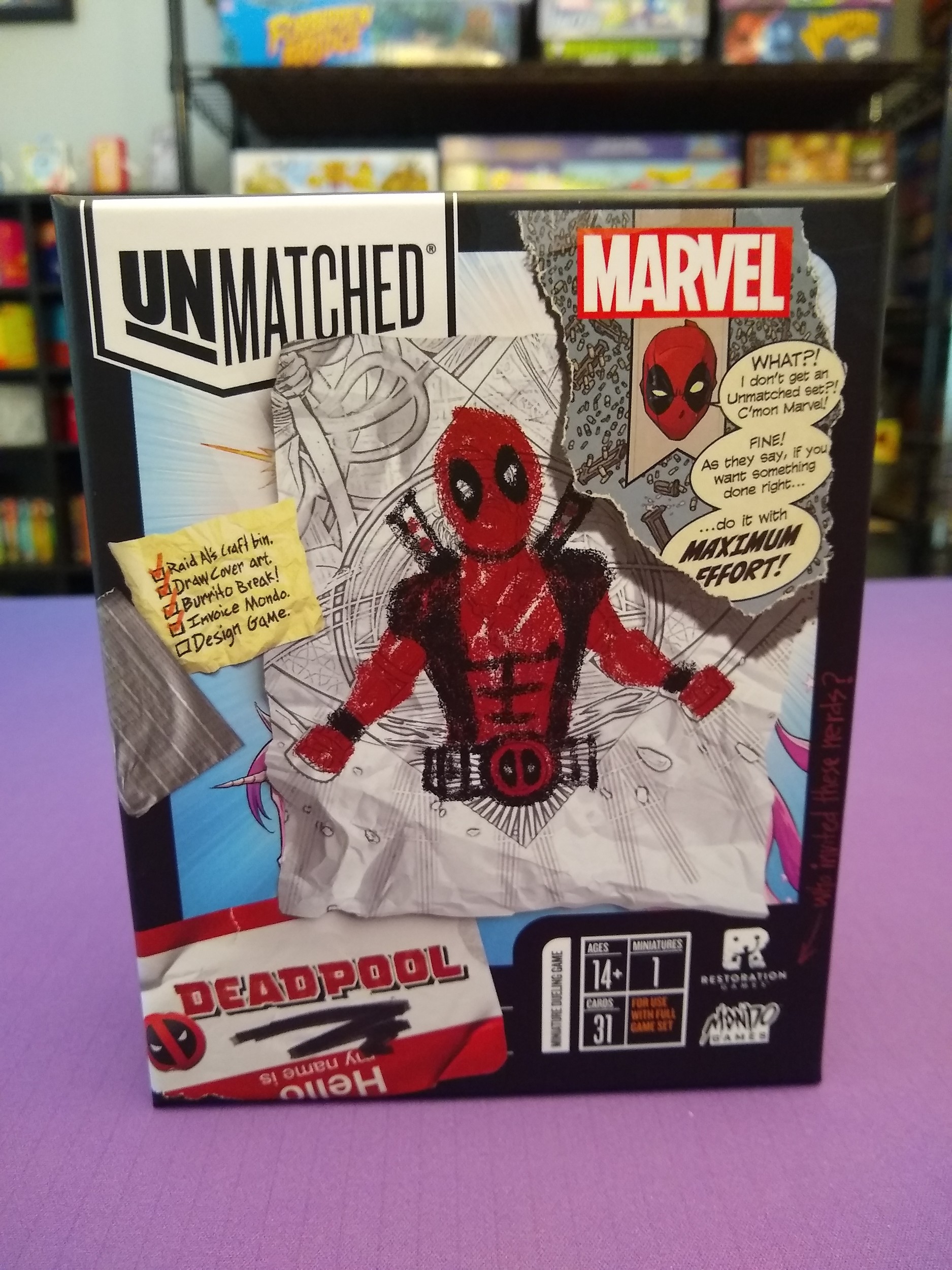 It’s Super Sass Time with Deadpool! – Settler of the Boards