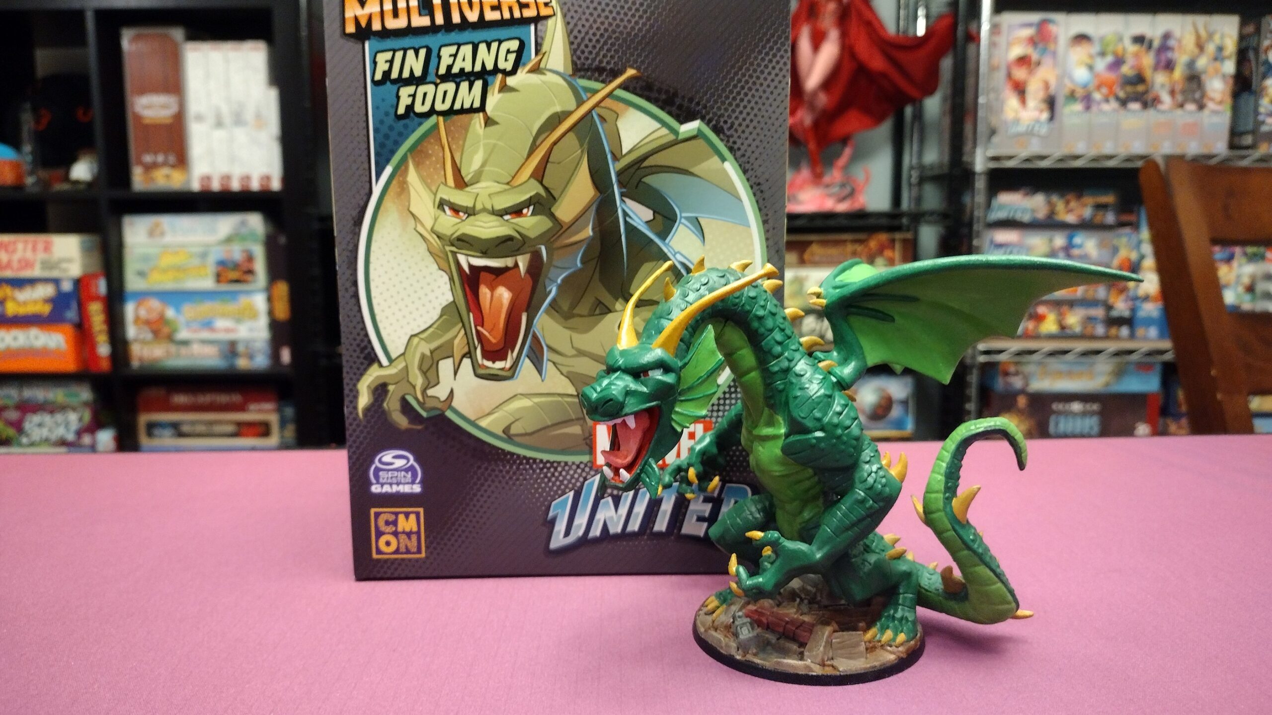 Marvel Untied Painted Fin Fang Foom – Settler of the Boards